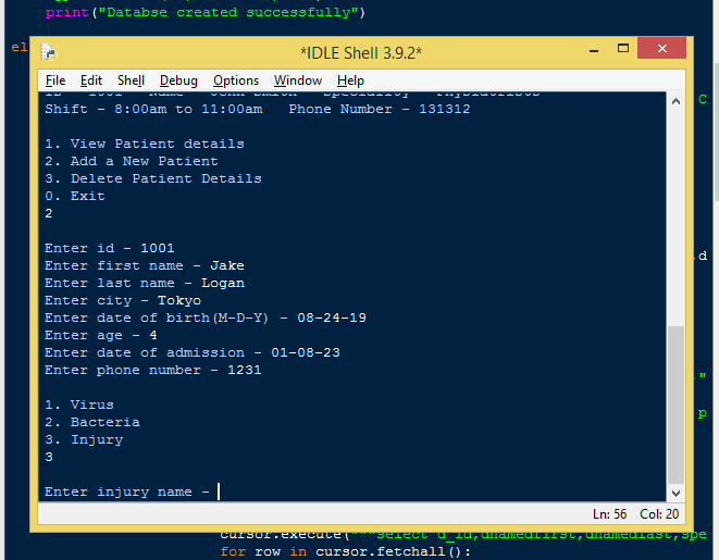Simple Health Diagnostic System In Python Free Source Code Sourcecodester